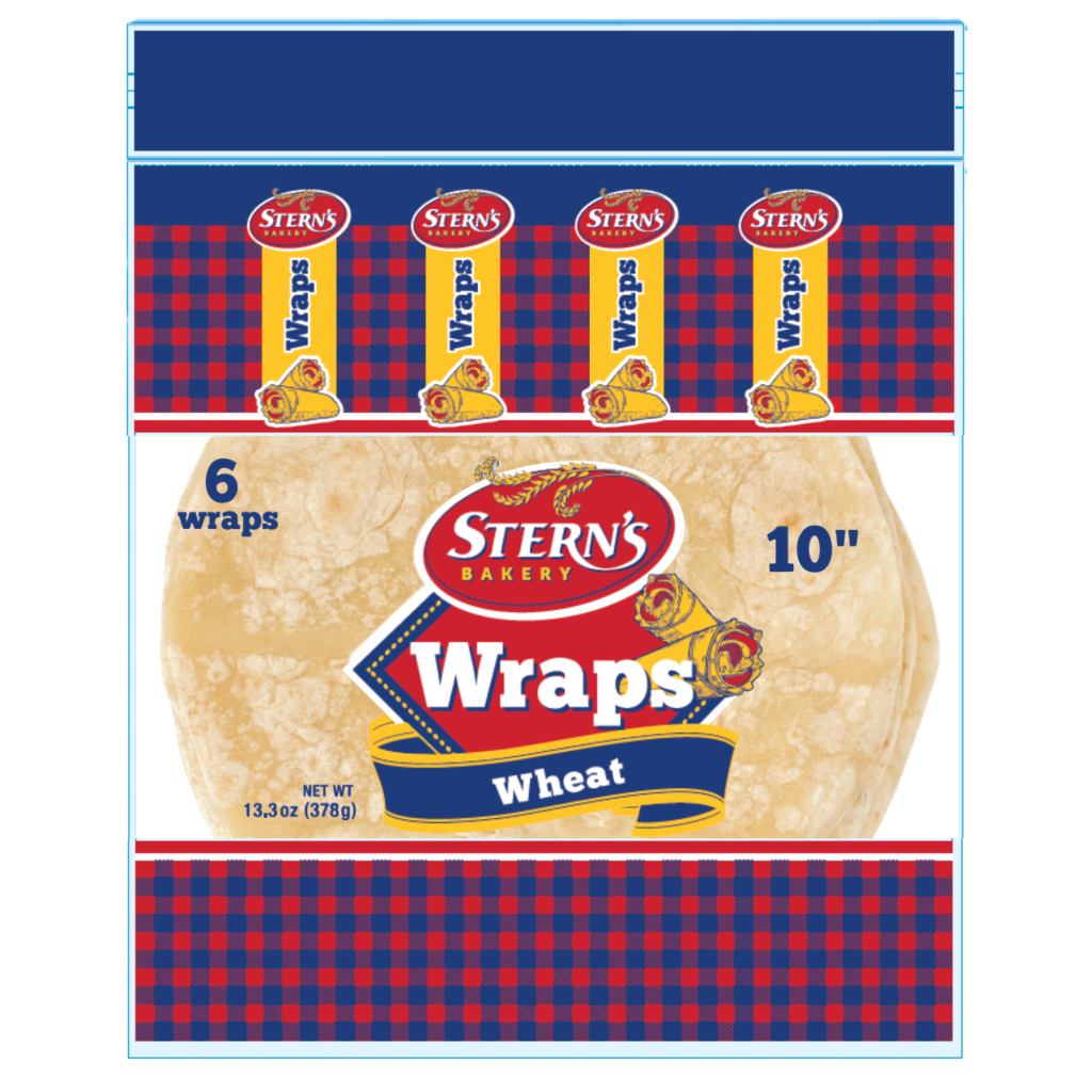 10" Wraps w | Sterns Bakery